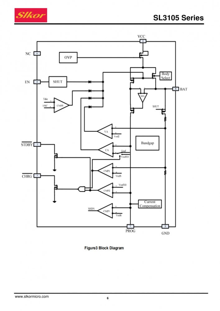 SL3105A datasheet page 6