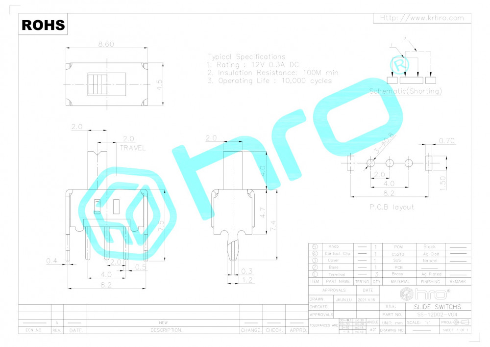 SS-12D02-VG4 technical drawing