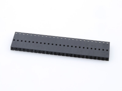 SL Crimp Housing, Single Row, Version A, Non-polarized, 22 Circuits, Black