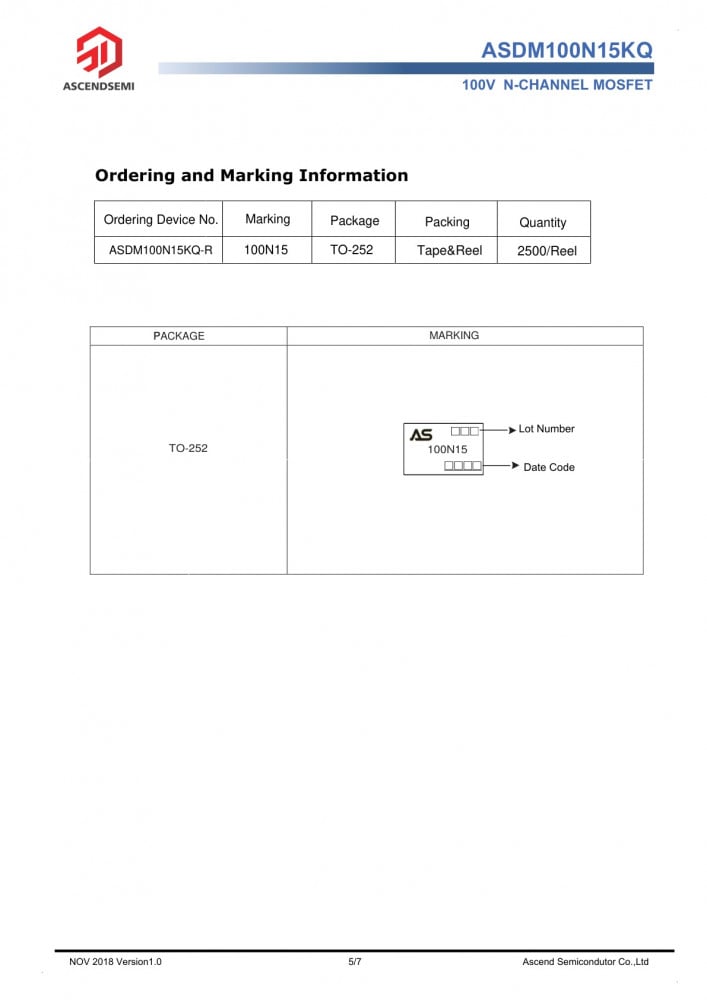 ASDM100N15KQ-R datasheet page 5