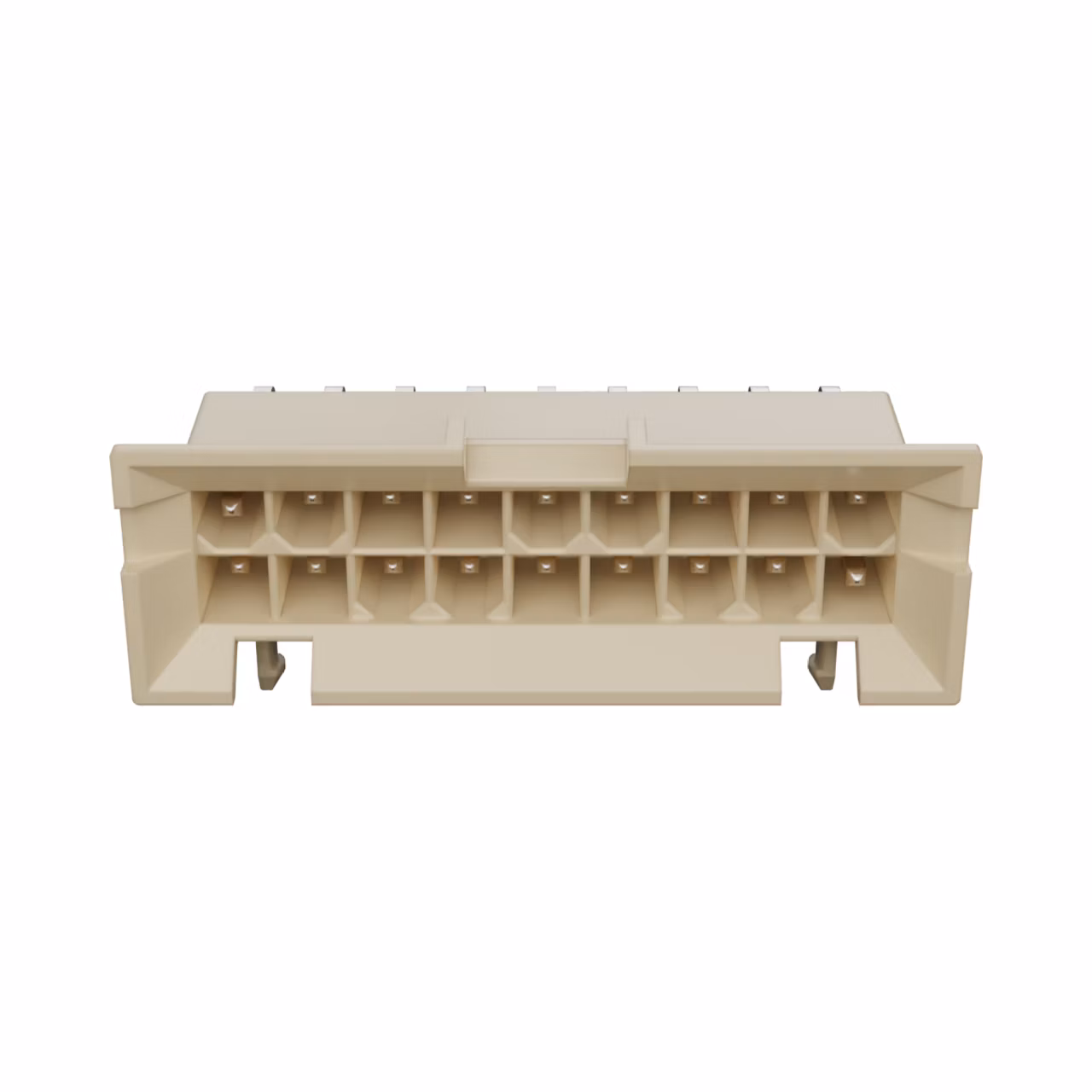 Mini-Fit BMI First Mate / Last Break Header, 4.20mm Pitch, Dual Row, Right-Angle, 18 Circuits, Nylon 6/6 UL 94V-2, Matte Tin (Sn) Plating for sale
