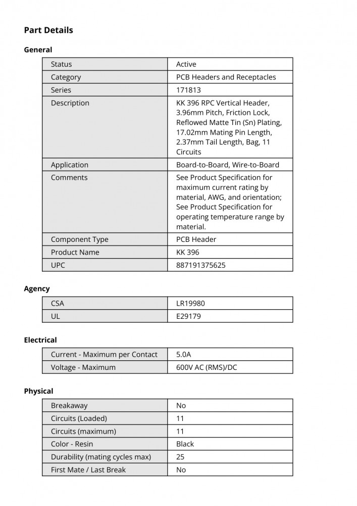 Product document page 2