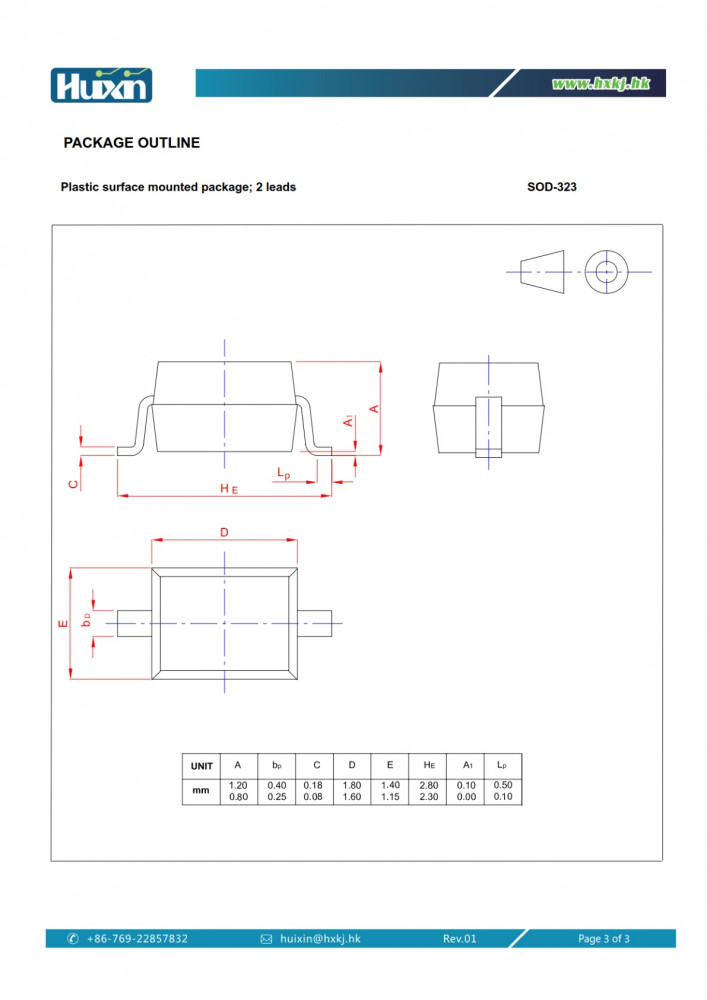 1N4148WS technical document page 3