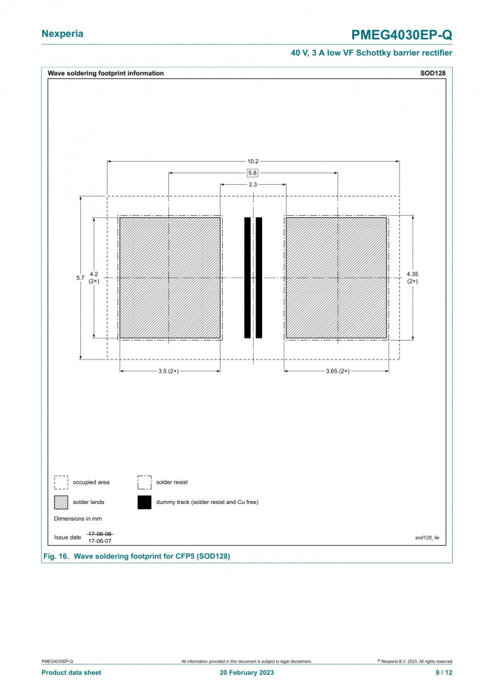 PMEG4030EP-QX datasheet page 9