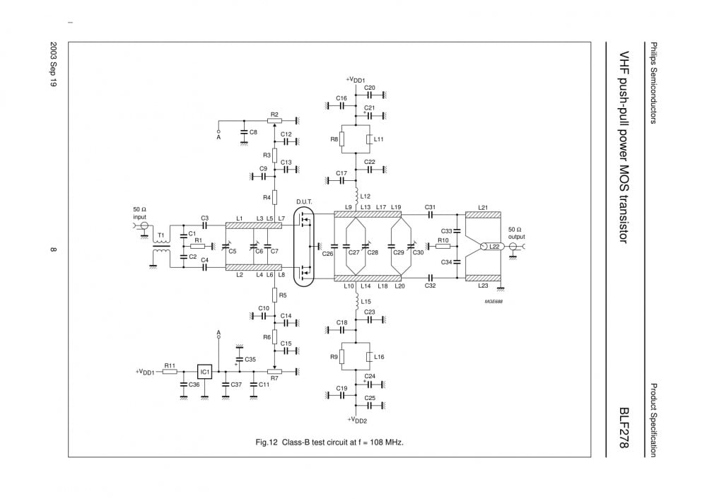 BLF278 datasheet page 8
