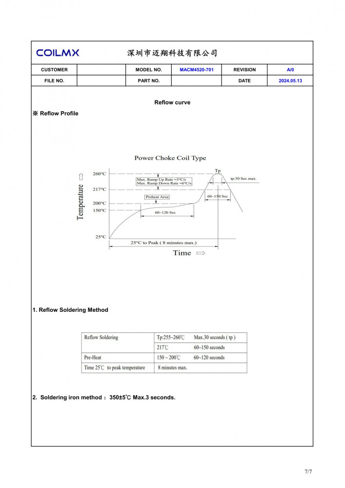 MACM4520-701 specification page 7
