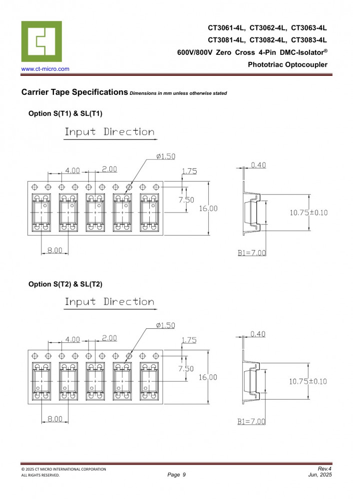 CT3082-4L datasheet page 9