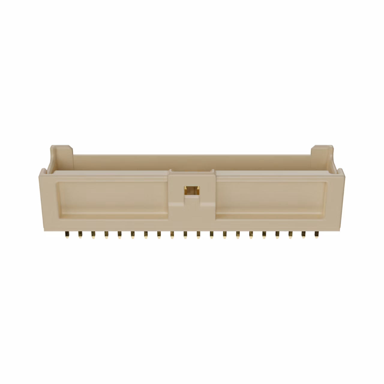 MicroClasp Vertical Header, 2.00mm Pitch, Dual Row, Through Hole, Gold Flash (Au) Plating, 40 Circuits, without PCB Locator for sale