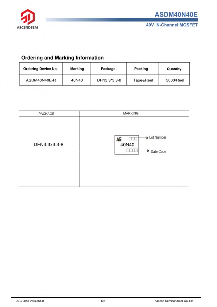 ASDM40N40E-R datasheet page 6