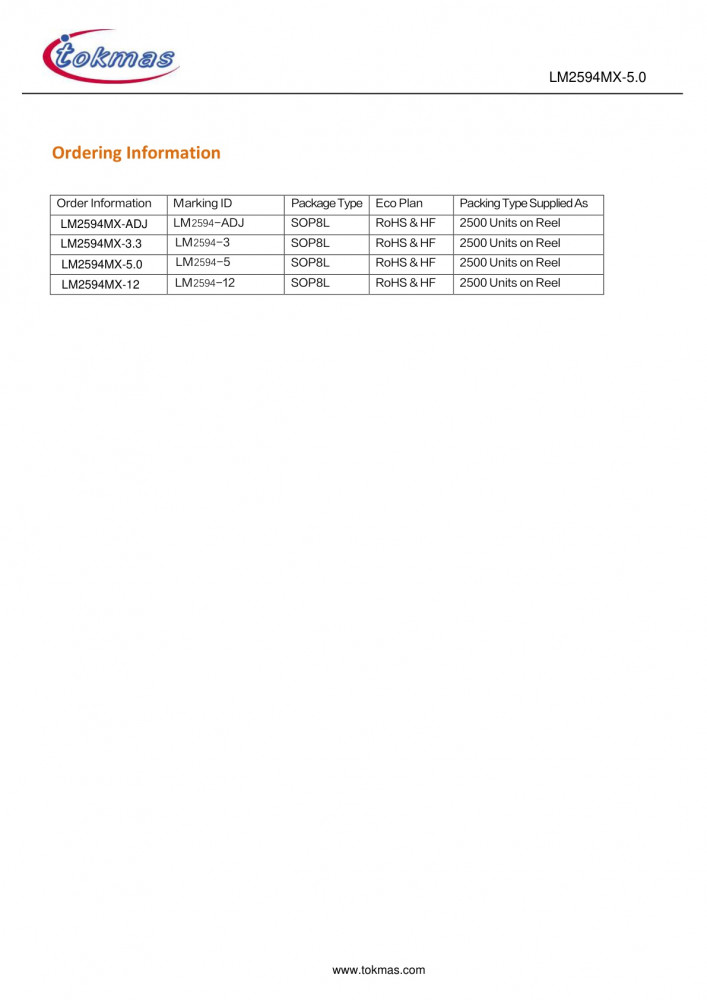 LM2594 datasheet page 4