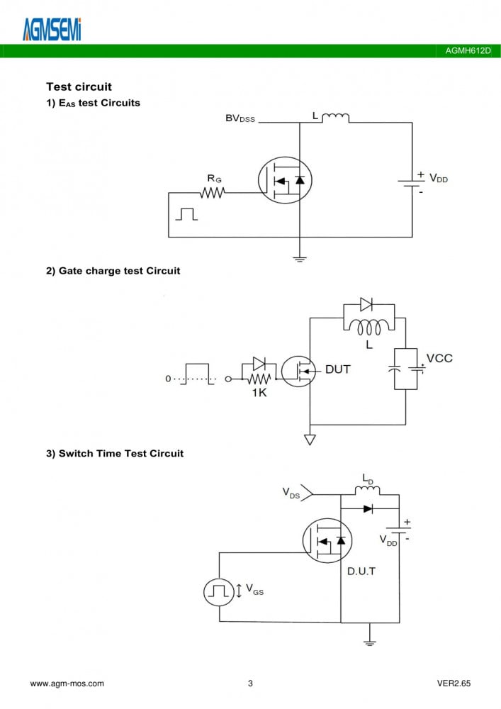 AGMH612D datasheet page 3