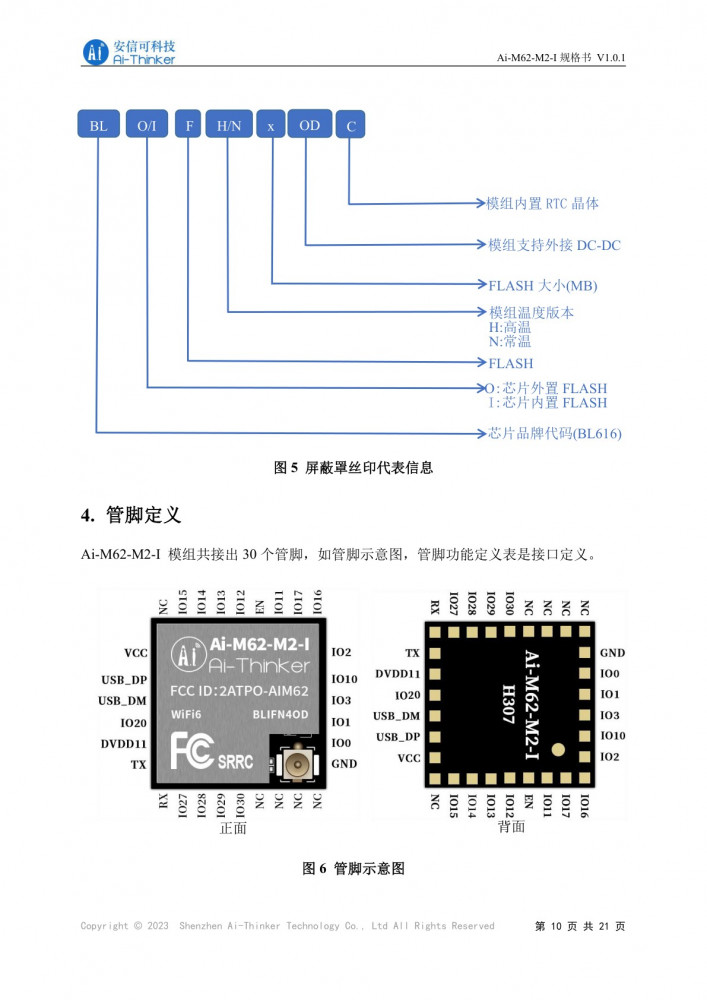Ai-M62-M2-I datasheet page 10