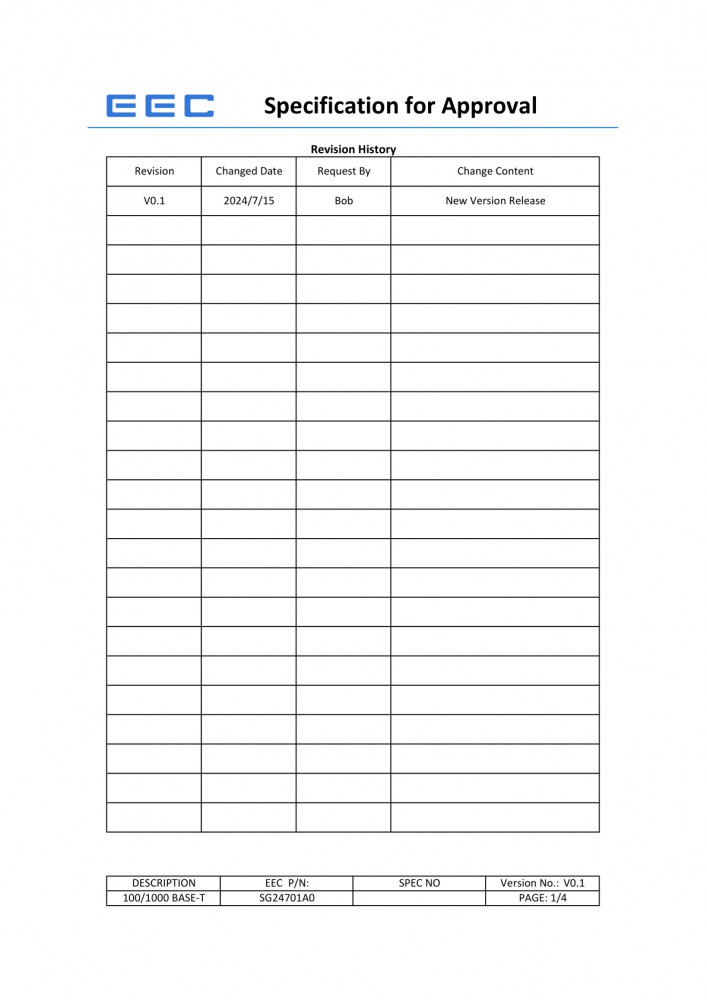 SG24701A0 mechanical and schematic page