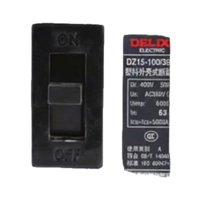 Delixi Electric DZ15-100/3901 63A Molded Case Circuit Breaker for sale