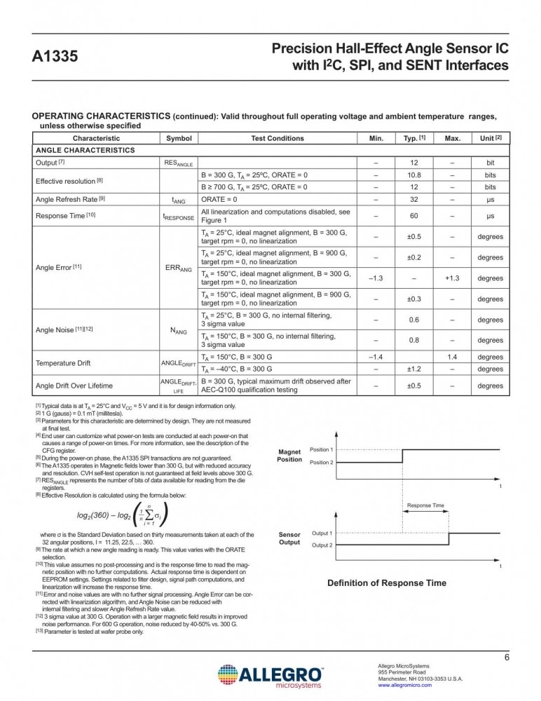 A1335 datasheet page 6