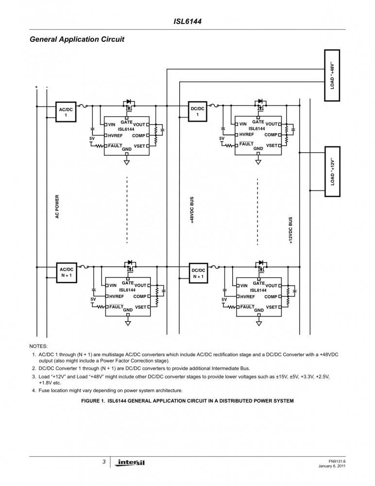 ISL6144IV datasheet page 3