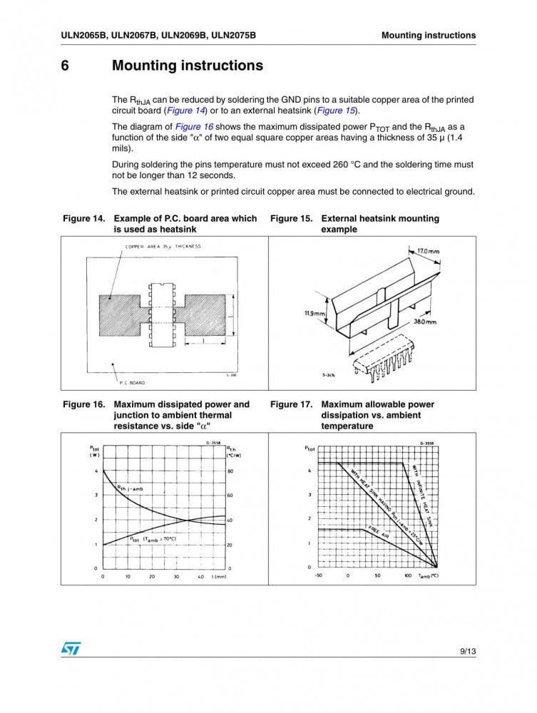 ULN2065B datasheet page 9