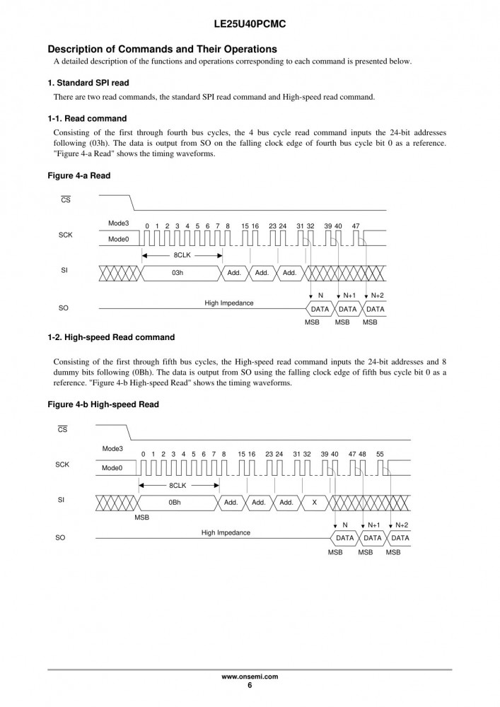 LE25U40PCMC datasheet page 7