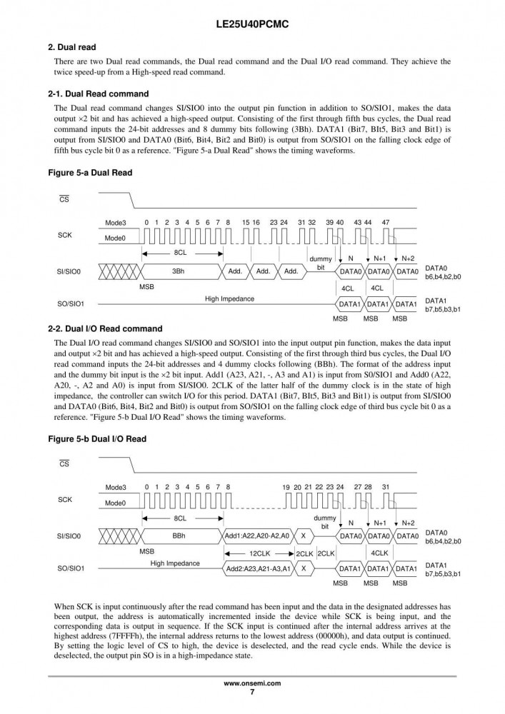 LE25U40PCMC datasheet page 8