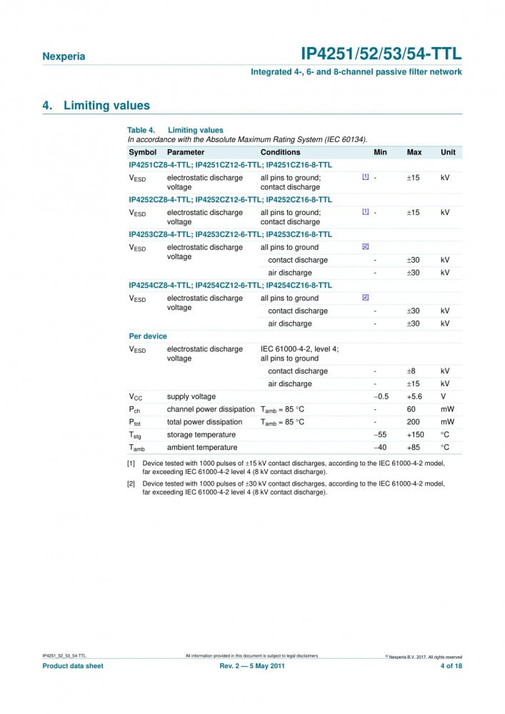 IP4253CZ8-4-TTL technical document page 4