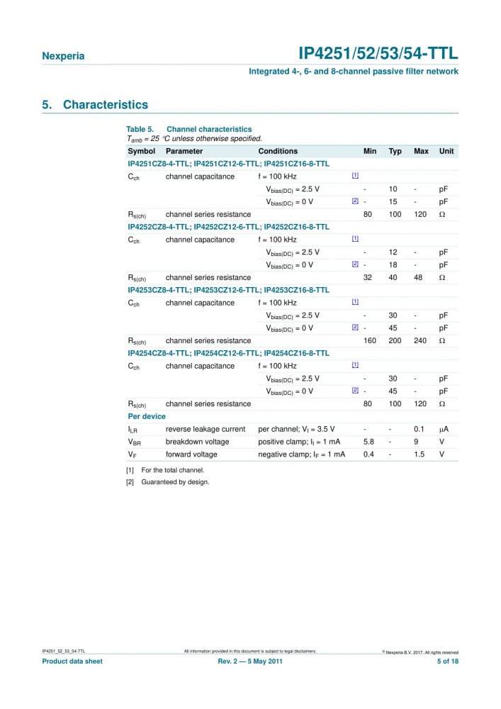 IP4253CZ8-4-TTL technical document page 5