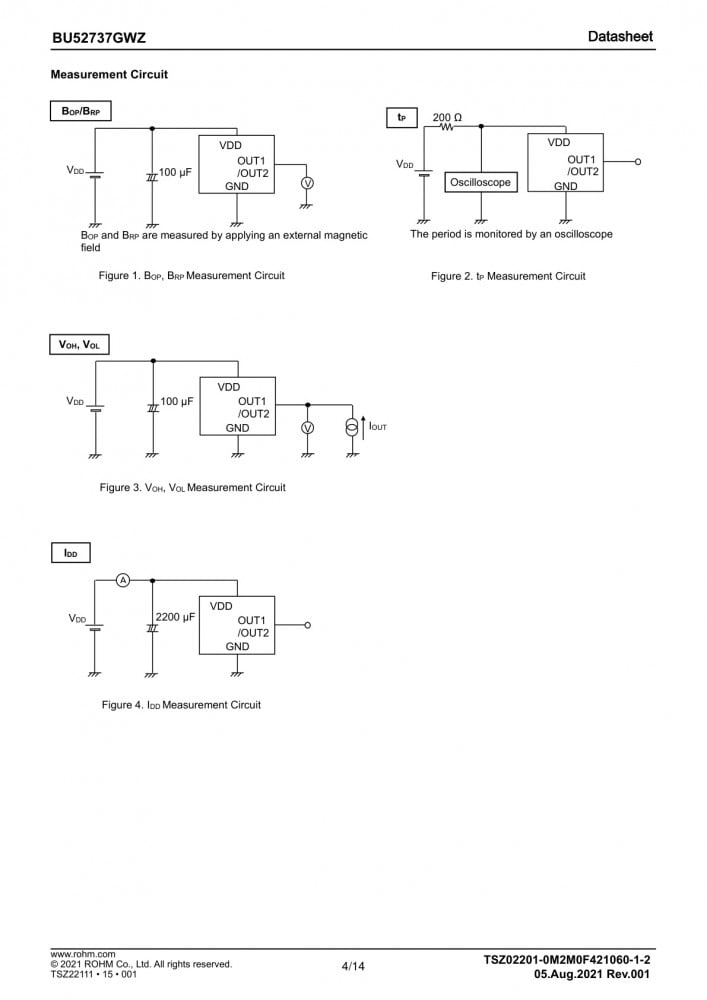 BU52737GWZ-E2 datasheet page 4