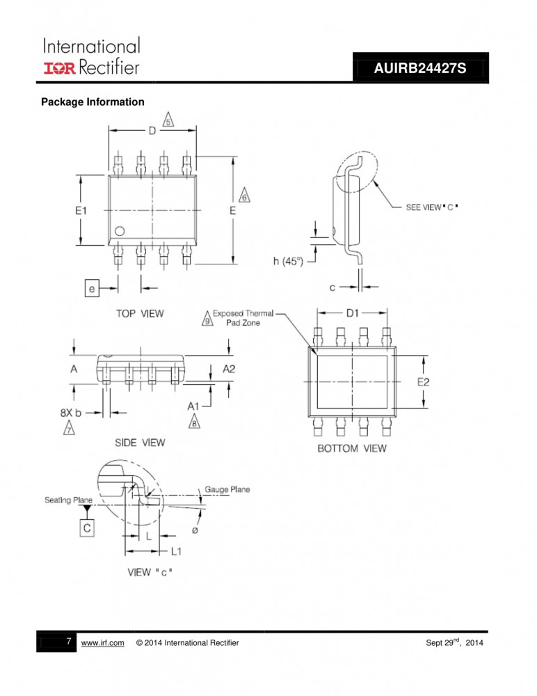 AUIRB24427STR datasheet page 7