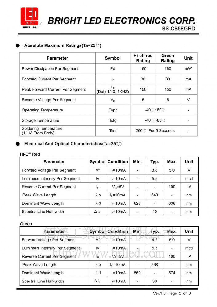 BS-CB5EGRD technical document page 2
