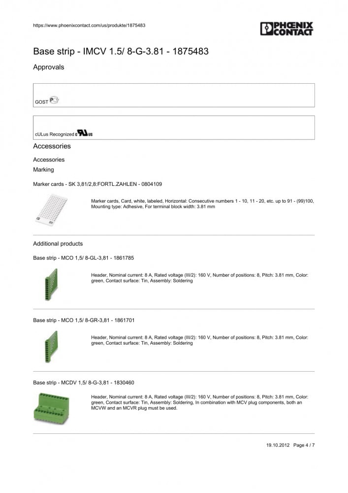 Phoenix Contact 1875483 product data page 4