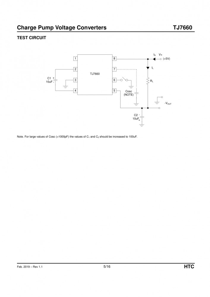 TJ7660N datasheet page 5