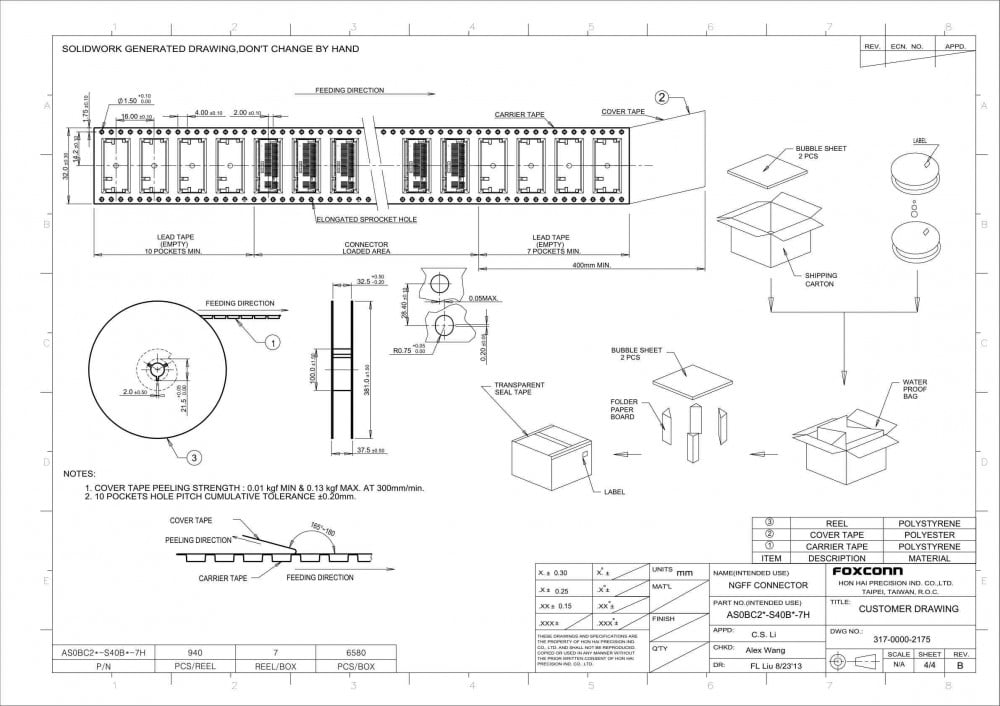 FOXCONN AS0BC21-S40BB-7H drawing page 4