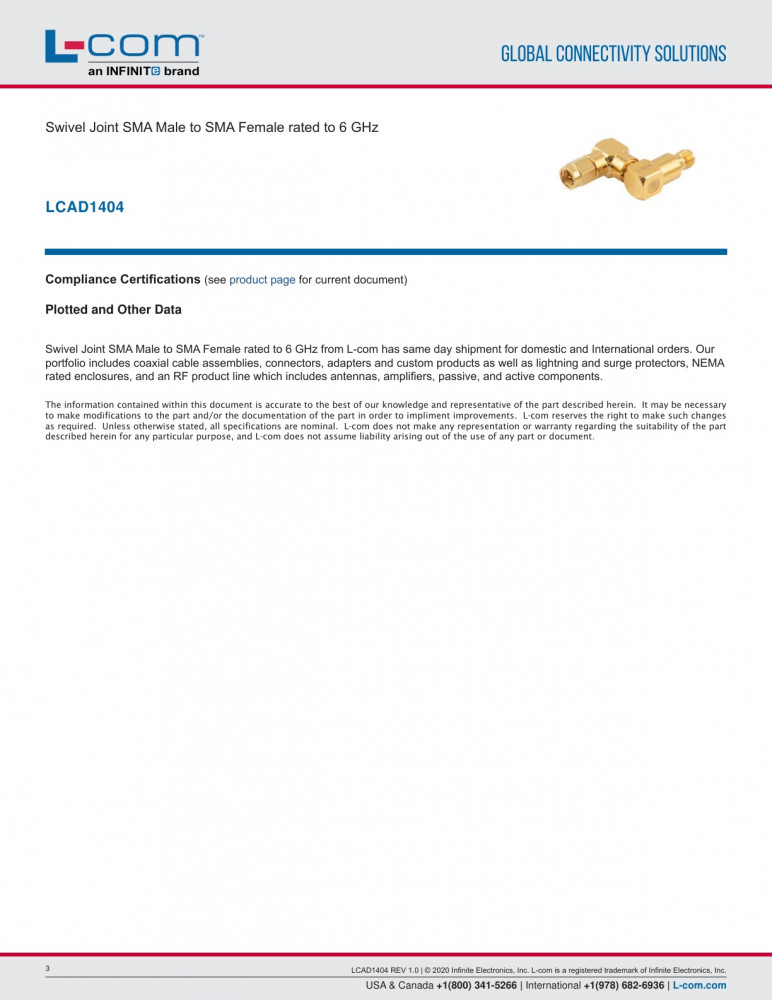 LCAD1404 datasheet page 3