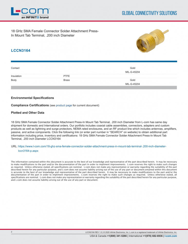 LCCN3164 technical document page 2