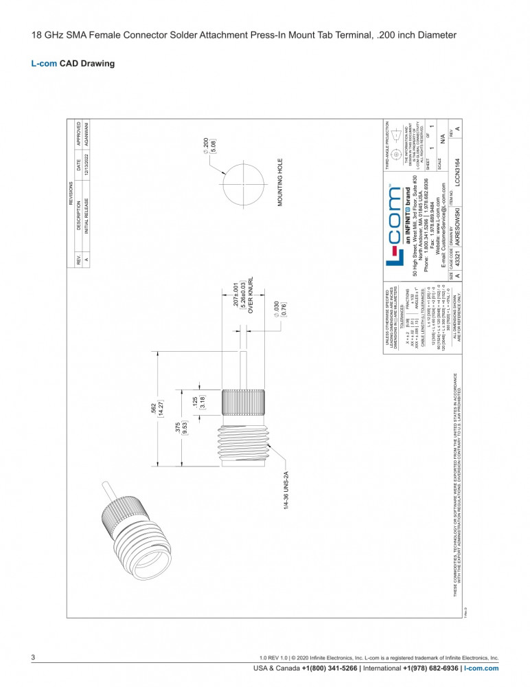 LCCN3164 technical document page 3