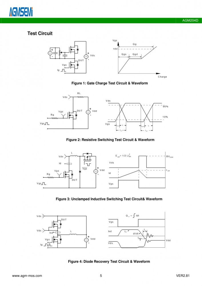AGM204D datasheet page 5