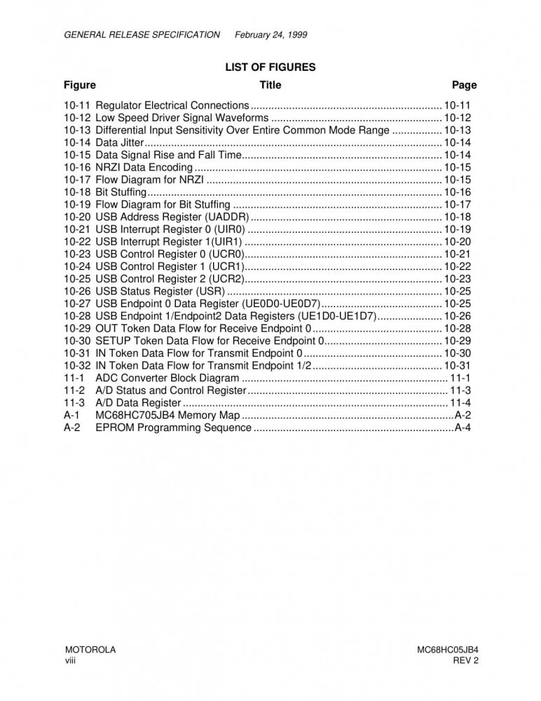 MC68HC705JB4DW datasheet page 10