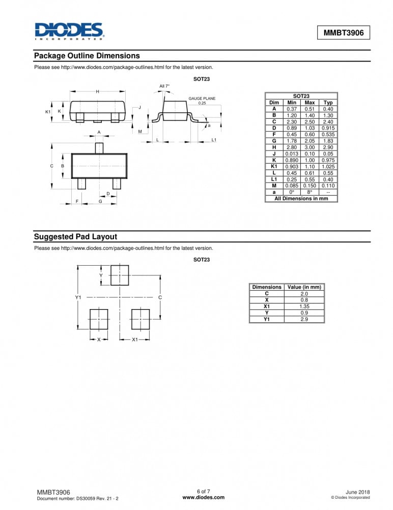 MMBT3906-7-F datasheet page 6