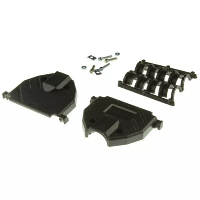 Amphenol 17E17271 D-Sub Connector Backshell Hood for sale