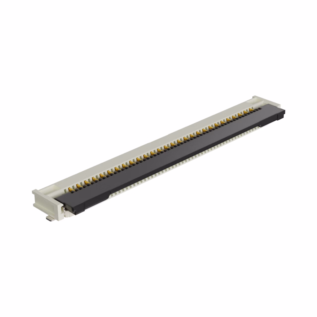 Easy-On FFC/FPC Connector, 1.00mm Pitch, FD19 Series, Right-Angle, Bottom Contact, 1.90mm Height, 28 Circuits, 150°C Operating Temperature,  Gold over Nickel Plating for sale
