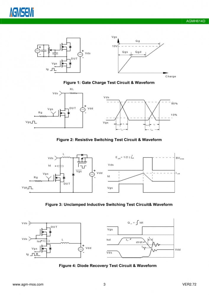 AGMH614D technical document page 3