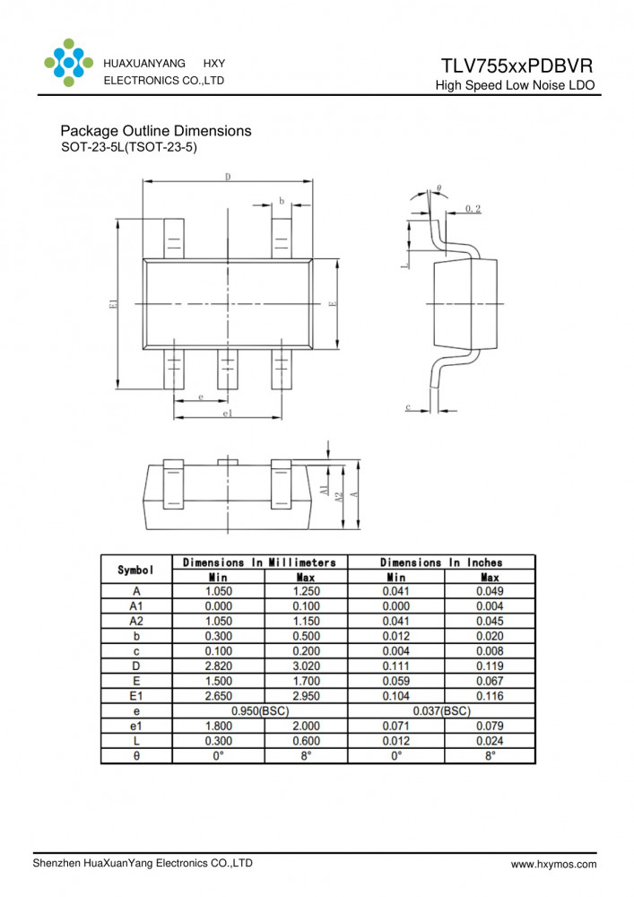 TLV75533PDBVR-HXY datasheet page 5