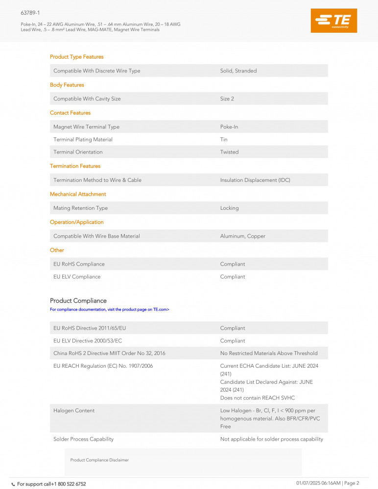 63789-1 technical document page 2