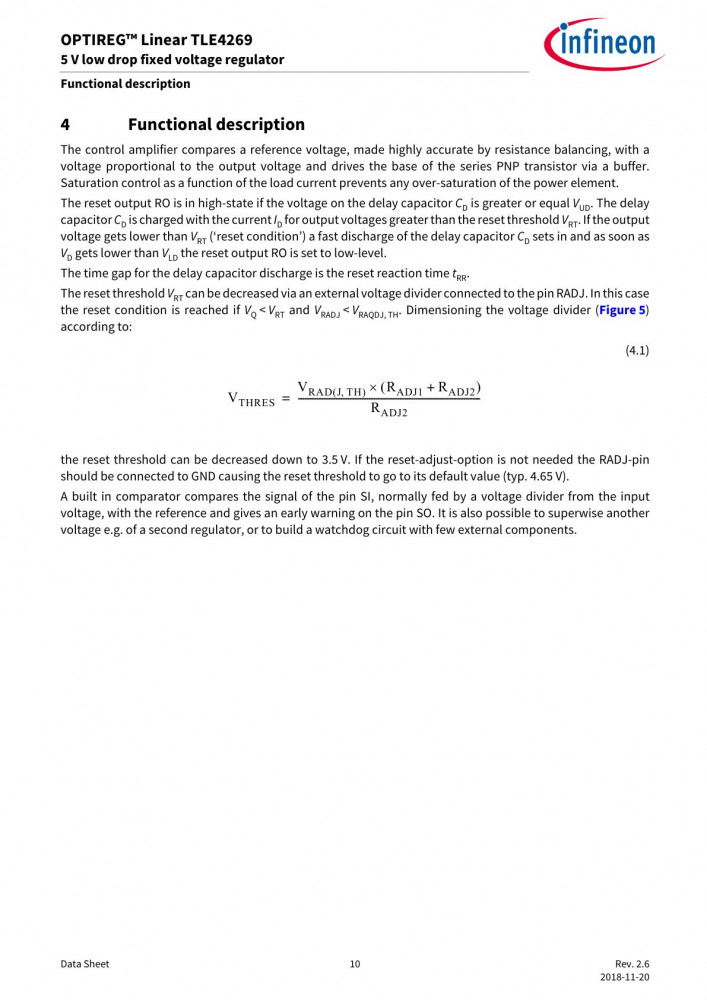 TLE4269GM datasheet page 10