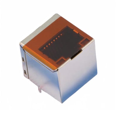 TE Connectivity 1-2301994-2 Modular Ethernet Connector Jack with Magnetics