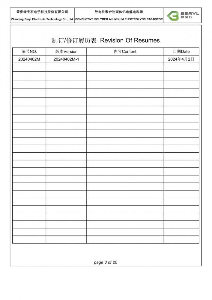 PCU035M101E080SM1R datasheet page 3
