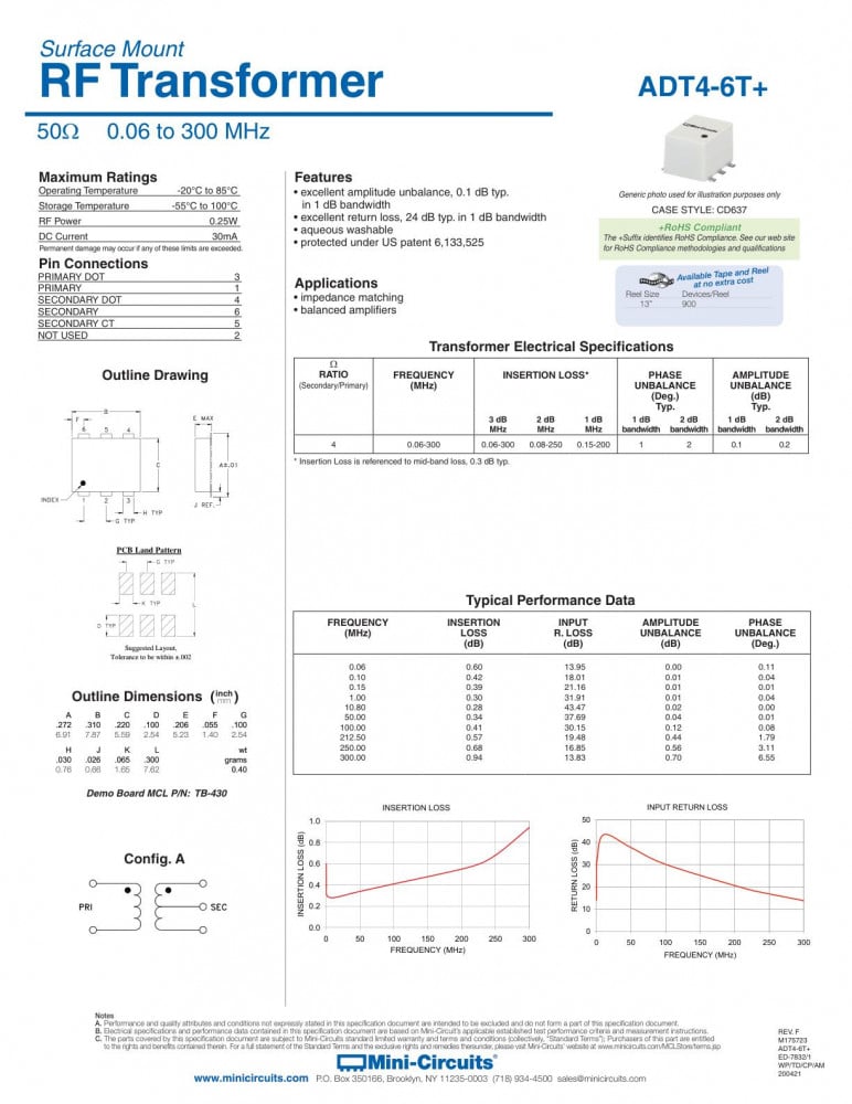 ADT4-6T+ technical document page