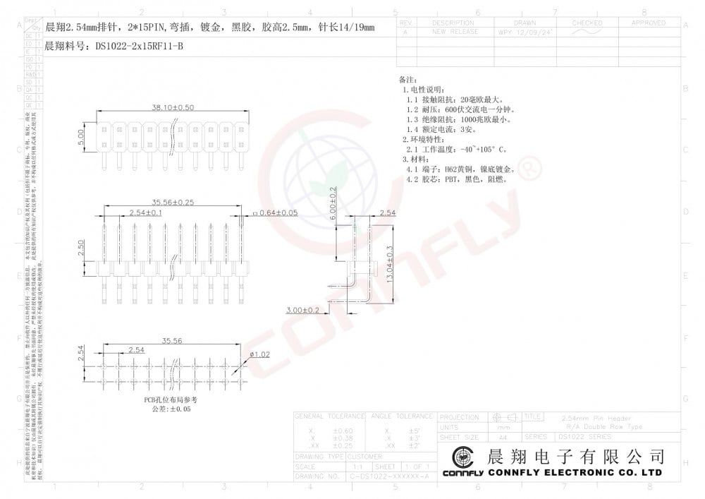 DS1022-2x15RF11-B technical document preview