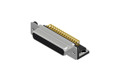D-SUB High Density • 44-pos. • Socket • Solder pin angled • Plastic bracket • Quality class 3 • UNC 4-40 for sale