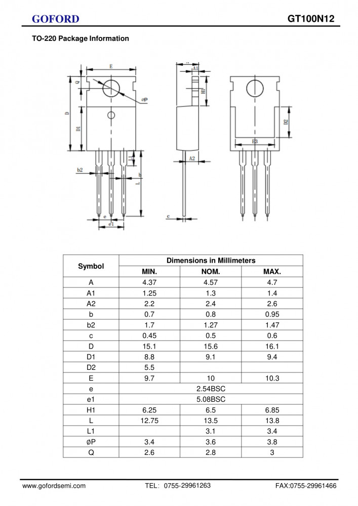 GT100N12T datasheet page 6