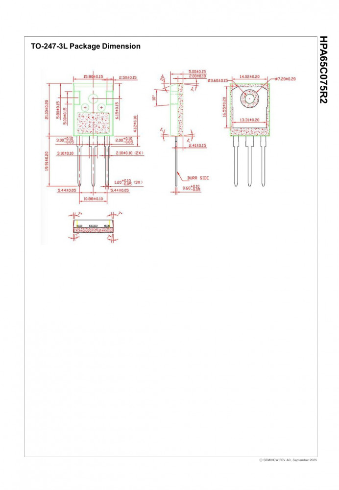 HPA65C075R2 datasheet page 6